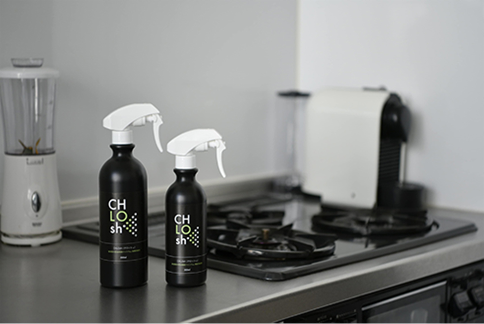 CHLOsh（クロッシュ）安定型次亜塩素酸ナトリウム除菌消臭剤